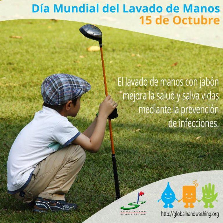 Día Mundial del Lavado de Manos - Asociación de Golf del Sur A.C.